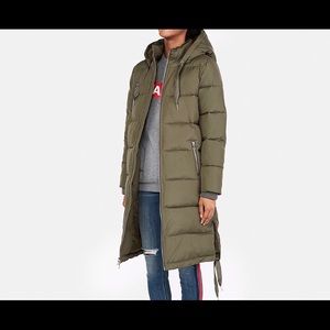 Express | Jackets & Coats | New Express Long Puffer Coat | Poshmark